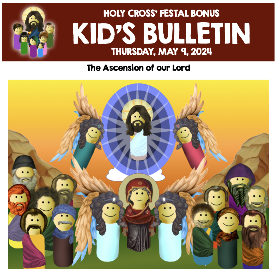 Kids Bulletin Ascension – Exaltation of the Holy Cross Ukrainian ...